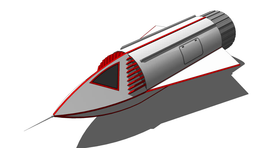 Blake's 7 Spacemaster Series V Shuttlecraft | 3D Warehouse