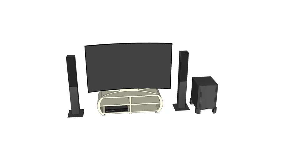 tv set | 3D Warehouse