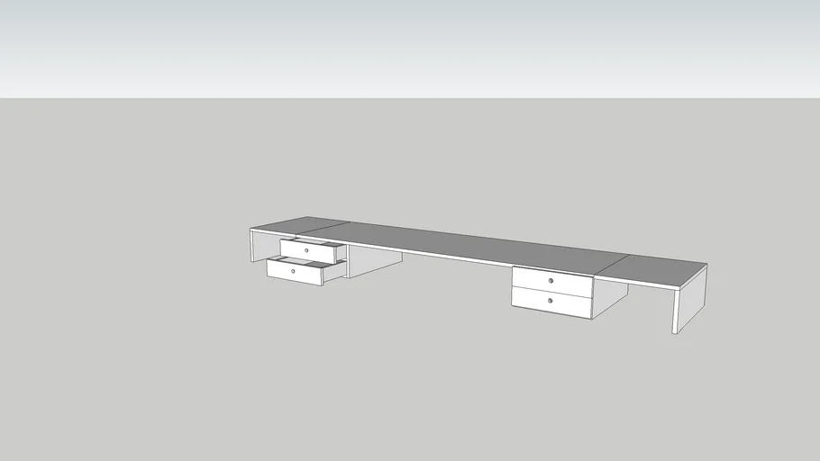 Monitor stand | 3D Warehouse
