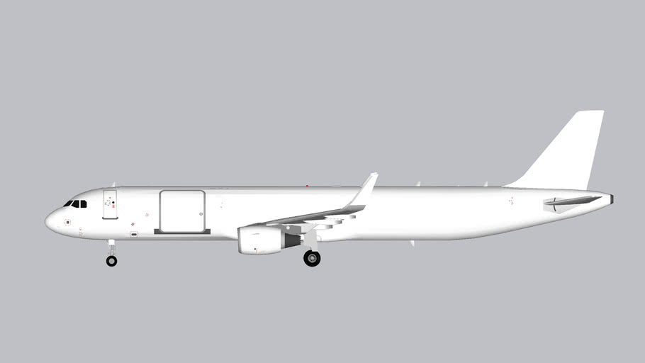 Template - Airbus A321-211(WL)(P2F) | 3D Warehouse