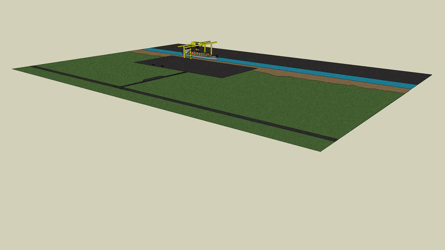 cargo loading dock | 3D Warehouse