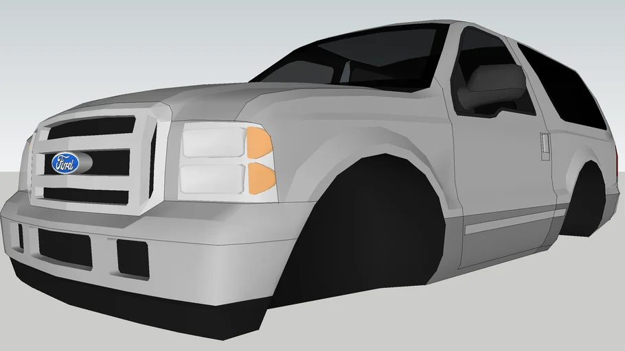 2005 Ford Excursion 2 Door | 3D Warehouse