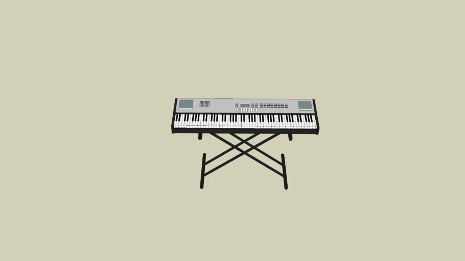 Yamaha Keyboard | 3D Warehouse