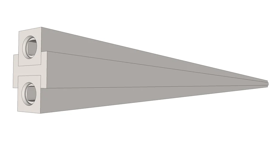 Monorail Straight Rail | 3D Warehouse