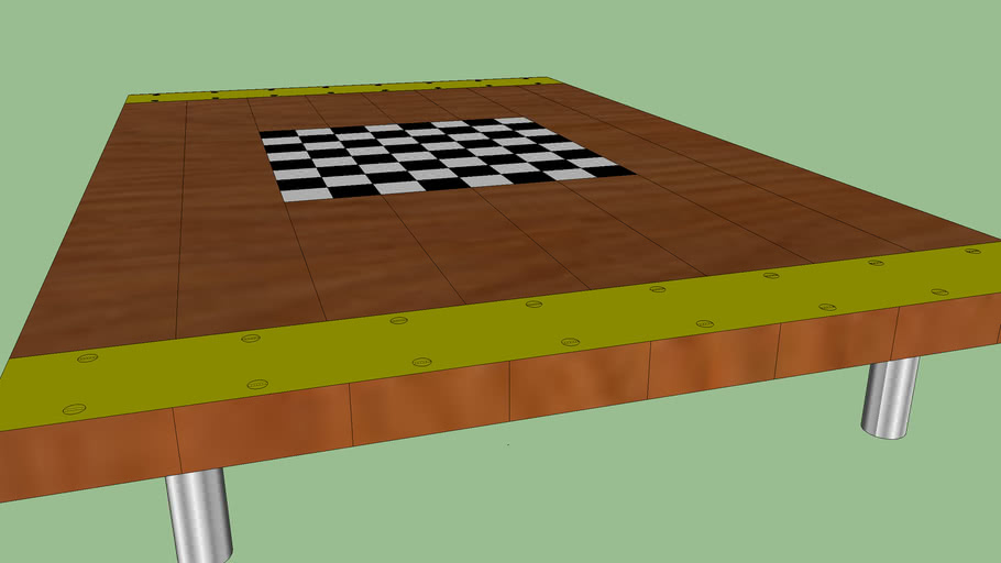 CHESS TABLE Alexander Littlehales | 3D Warehouse