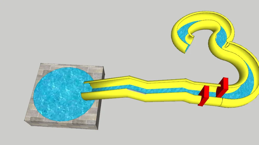 Water Slide | 3D Warehouse
