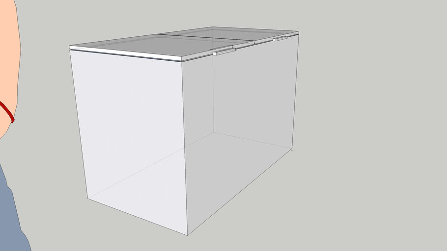 freezer-horiz | 3D Warehouse