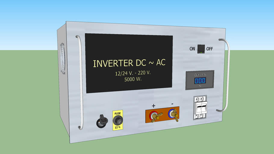 Inversor 12 - 220 V. | 3D Warehouse