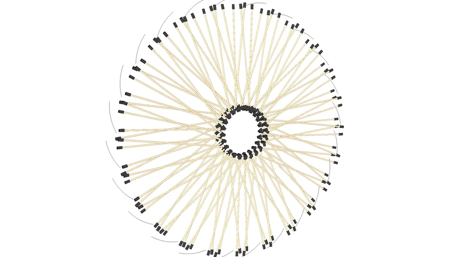 Spoked wheel design | 3D Warehouse
