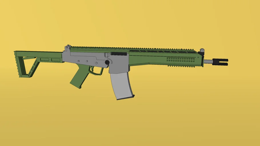 Imbel IA2 - 556 (Brazilian Rifle) | 3D Warehouse