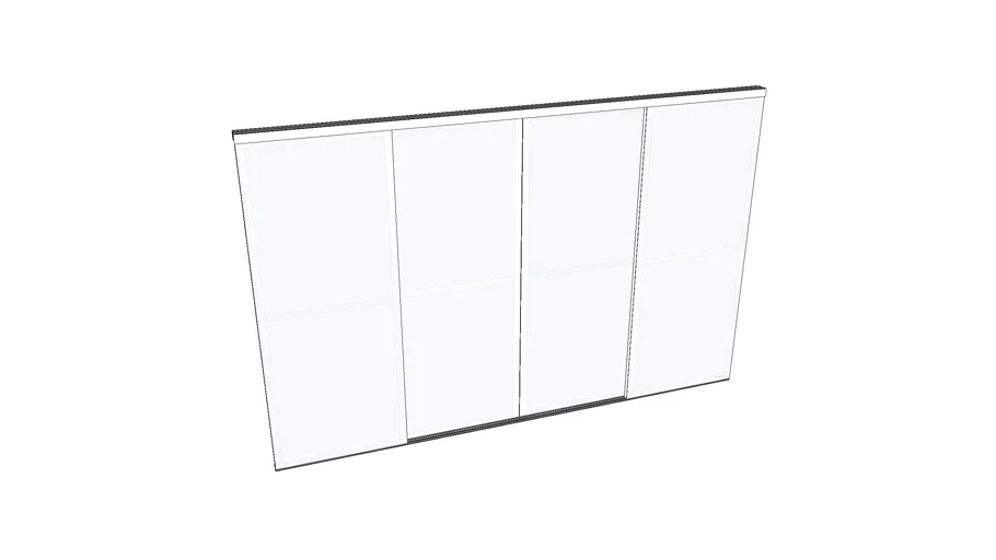 Renson Loggiascreen Canvas sliding panels | 3D Warehouse