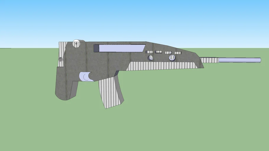 XM8C Gun | 3D Warehouse