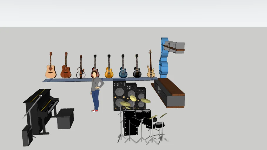 music room | 3D Warehouse