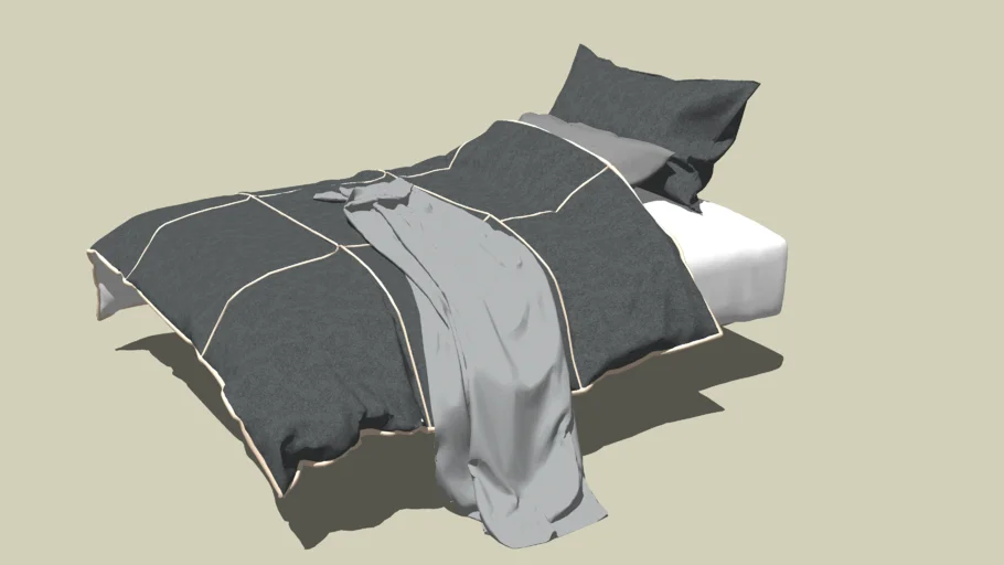 Single bed | 3D Warehouse