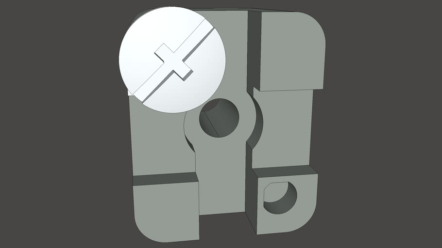 Phoenix Contact - Support Bracket - AB/SS (0404428) | 3D Warehouse