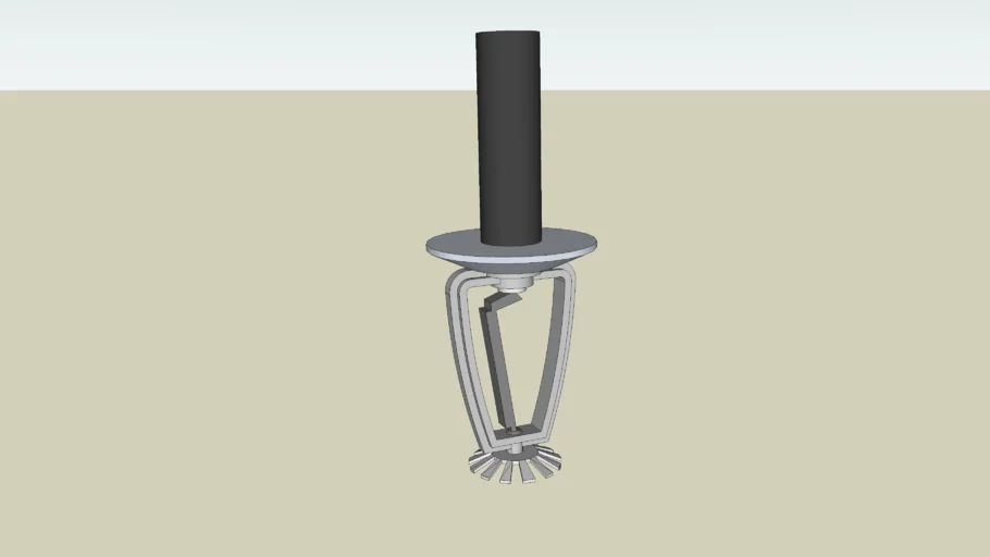 sprinkler - splinker - alat pemadam | 3D Warehouse