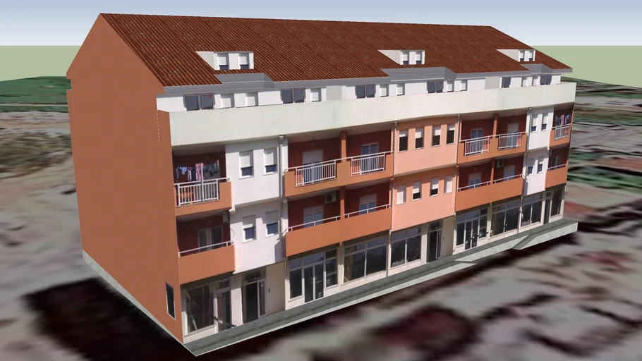 Zgrada, Zabjelo | 3D Warehouse