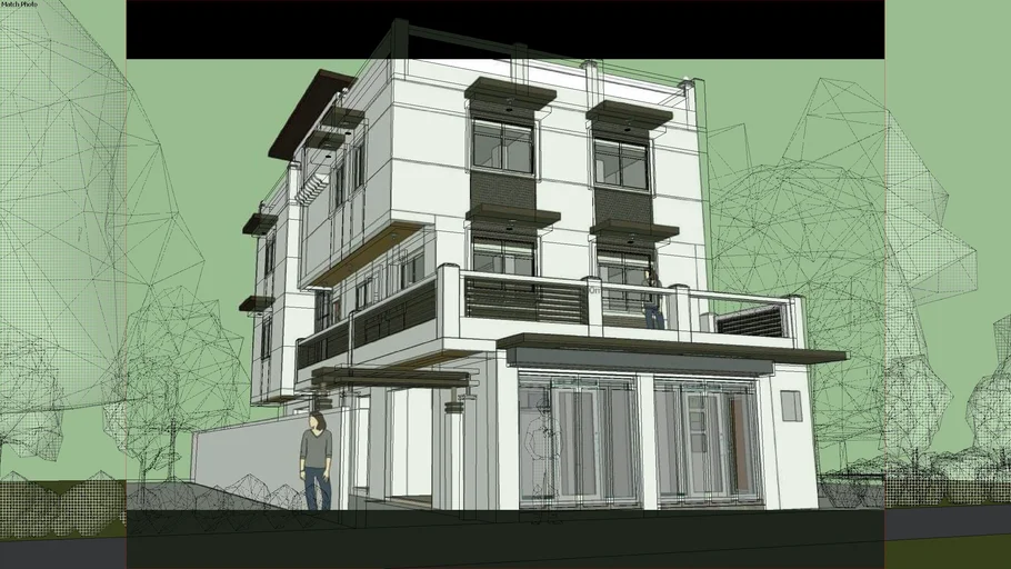 Three Storey Residence | 3D Warehouse