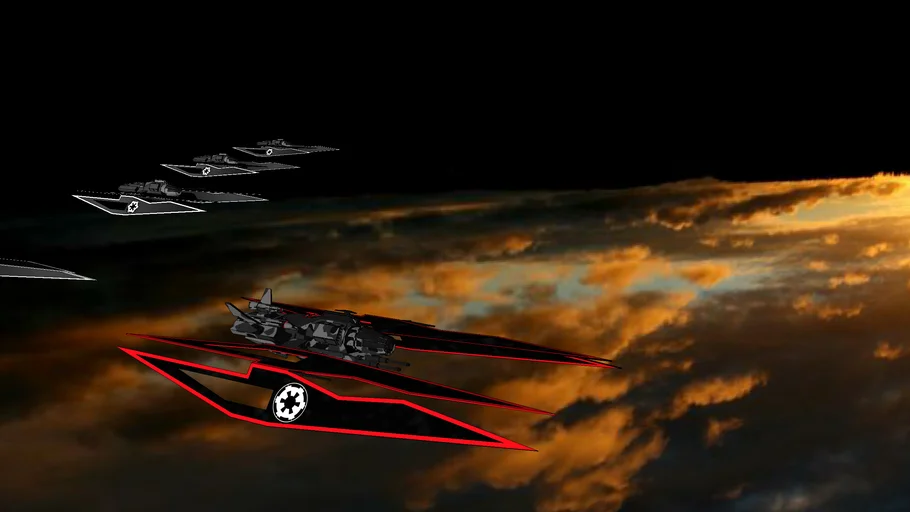 Fel Empire super elite TIE Destroyer Fighter | 3D Warehouse