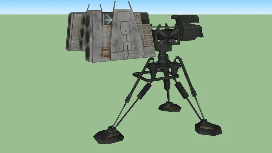 e-web missile launcher | 3D Warehouse