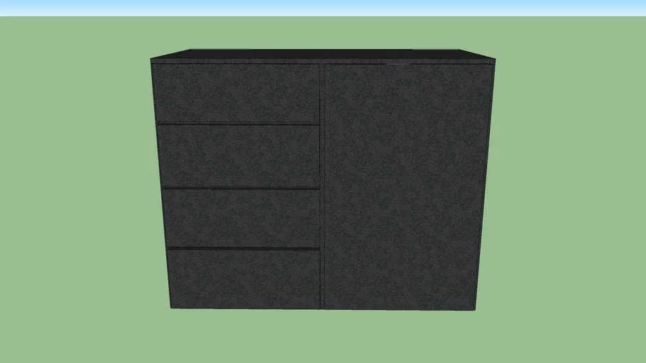 Drawer Cabinet (Correct) | 3D Warehouse