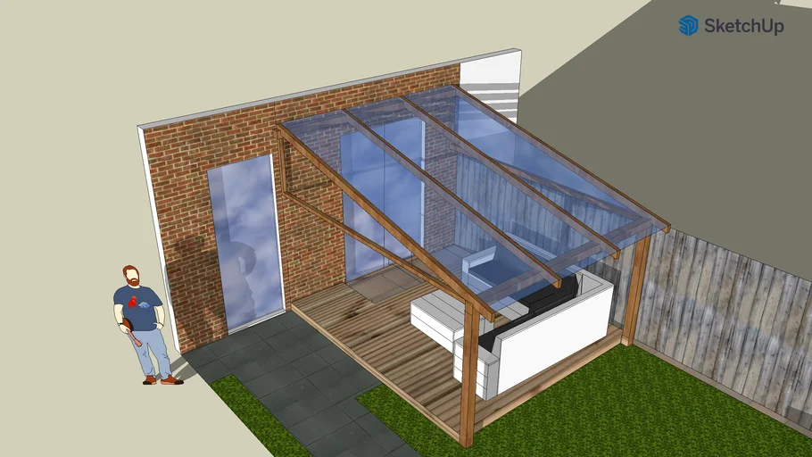 Terrasoverkapping | 3D Warehouse