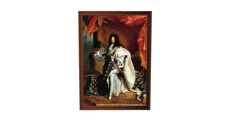 Portrait Louis XIV | 3D Warehouse