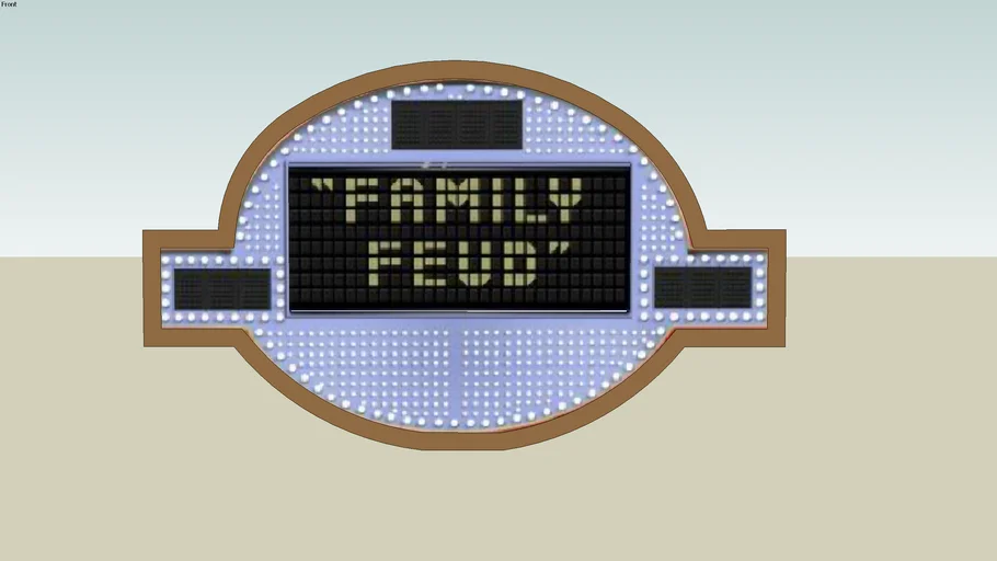 Family Feud Board | 3D Warehouse