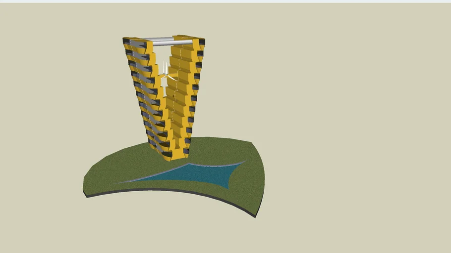 v building | 3D Warehouse