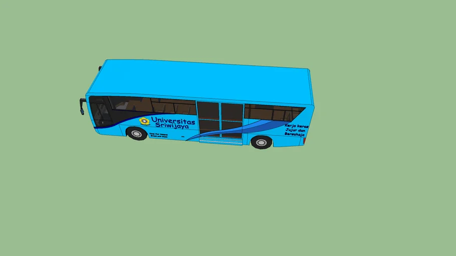 UNSRI Shutle BUS | 3D Warehouse