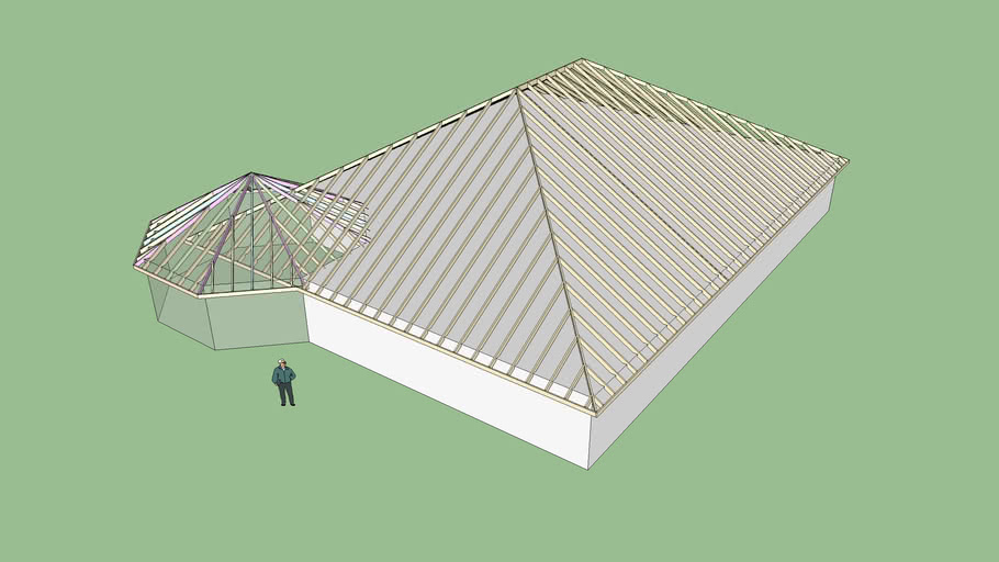 Octagon Roof 3 | 3D Warehouse