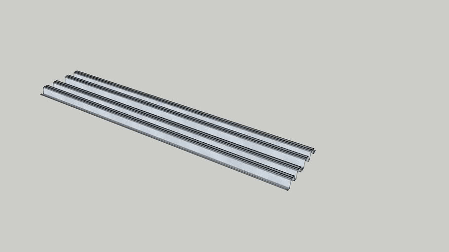 Kingspan Multideck 146 1.5mm Gauge | 3D Warehouse