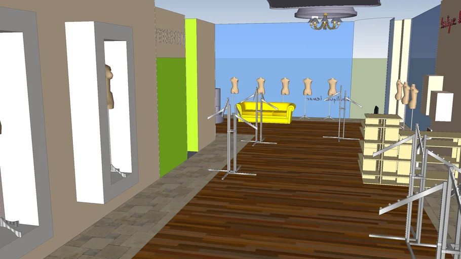 boutique 1 | 3D Warehouse