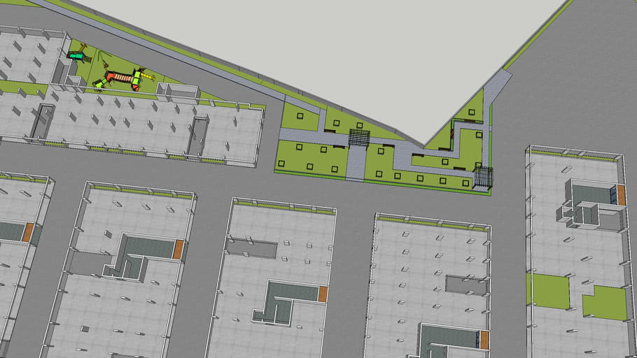 yard landscape | 3D Warehouse