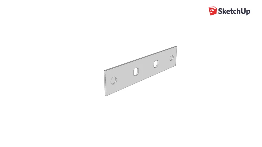 Splice Plate | 3D Warehouse