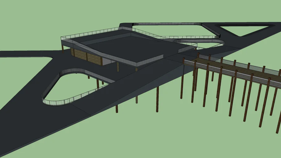 Muelle embarcadero. | 3D Warehouse