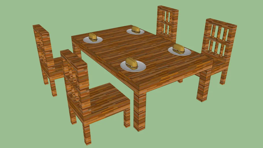 dinner set | 3D Warehouse