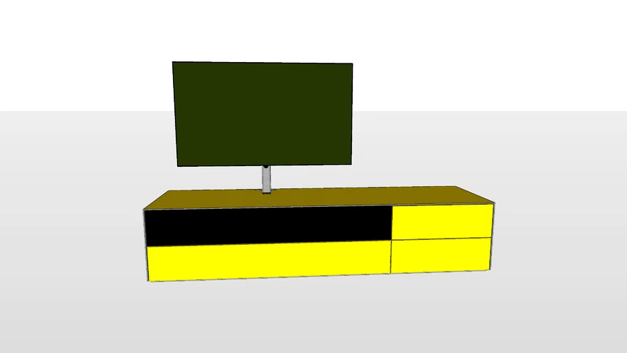 TV stand & Multimedia cabinet | 3D Warehouse