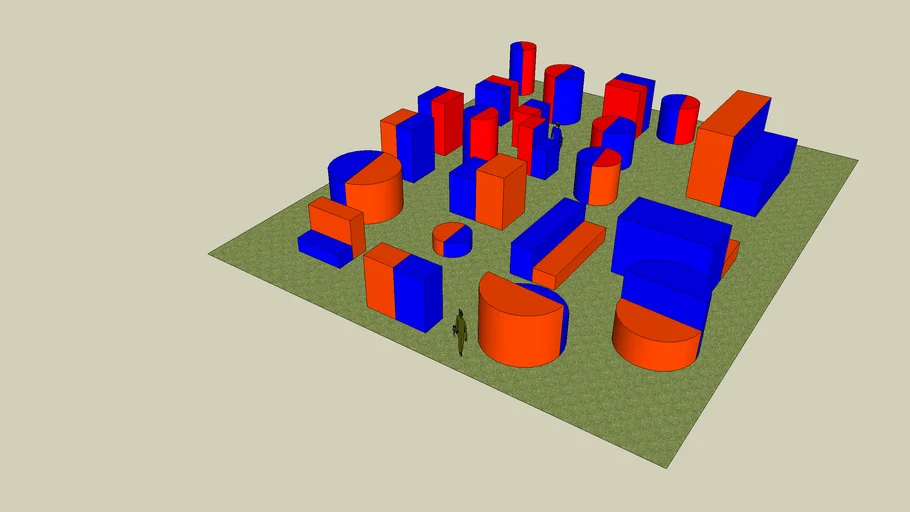 paint ball feild | 3D Warehouse
