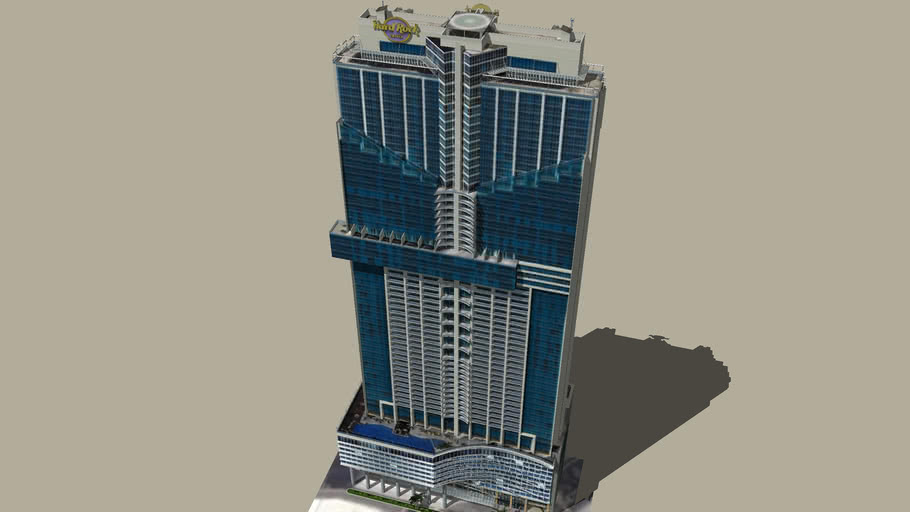 Hard Rock Hotel & Megapolis Convention Center, Panama | 3D Warehouse