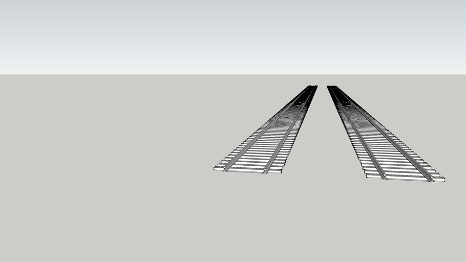 Rail Track | 3D Warehouse