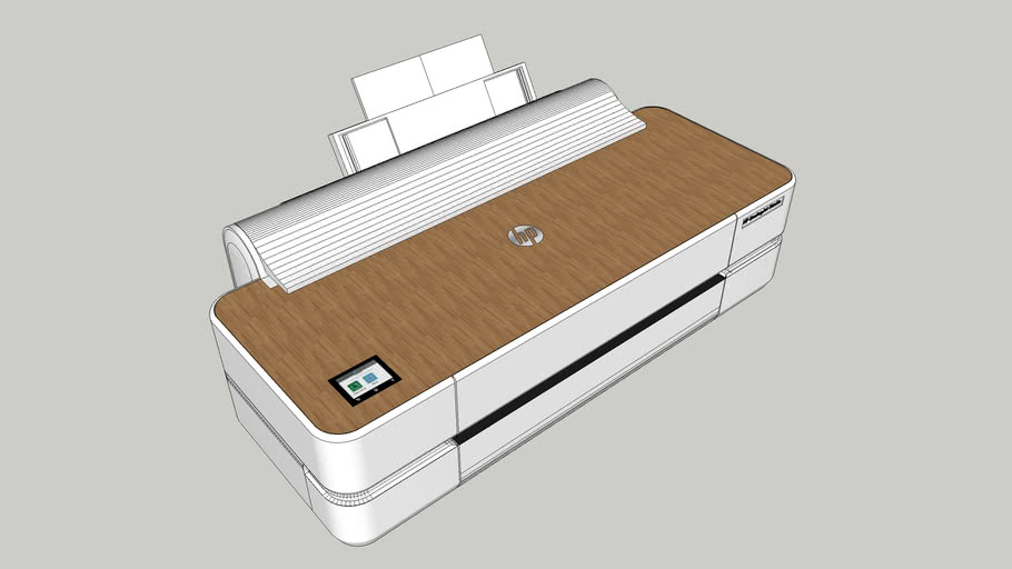 HP DesignJet Studio Plotter | 3D Warehouse