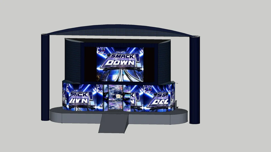 WWE Smackdown Titan Tron | 3D Warehouse