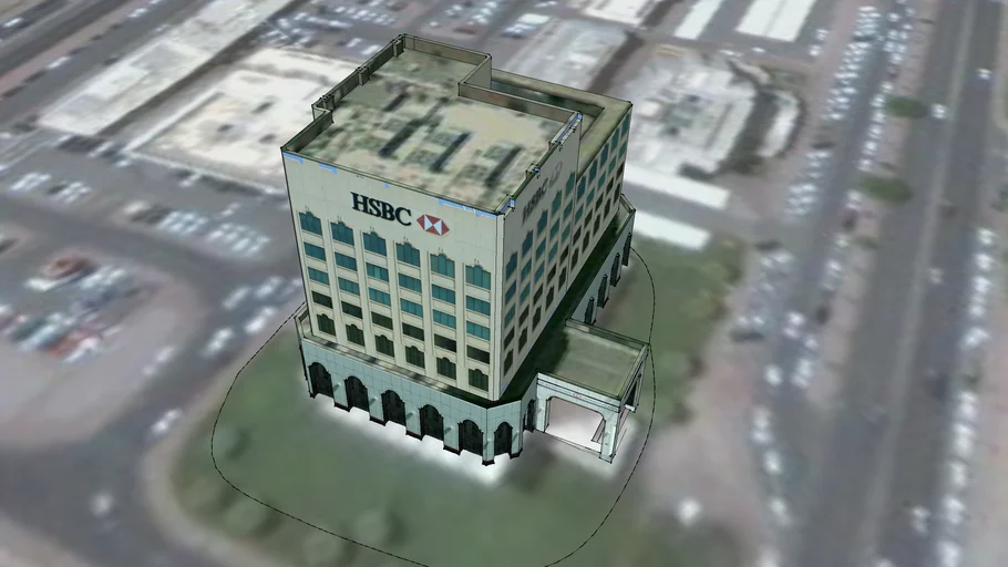 HSBC bank in muscat | 3D Warehouse