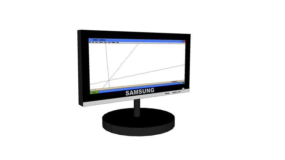 Computer Monitor | 3D Warehouse