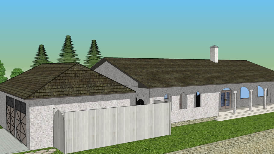 House, Contemporary Ranch | 3D Warehouse