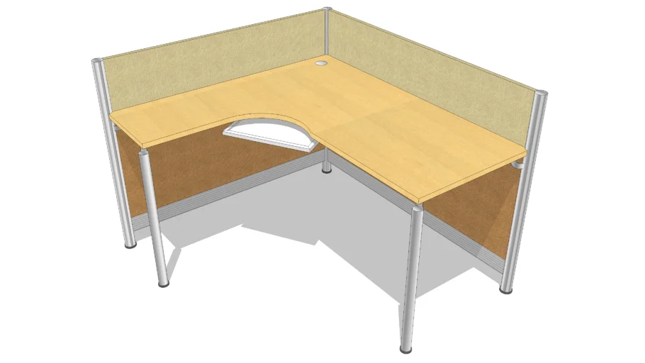 single workstation | 3D Warehouse