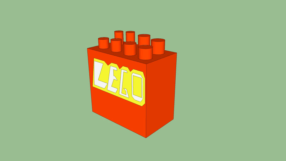Lego Logo Brick | 3D Warehouse