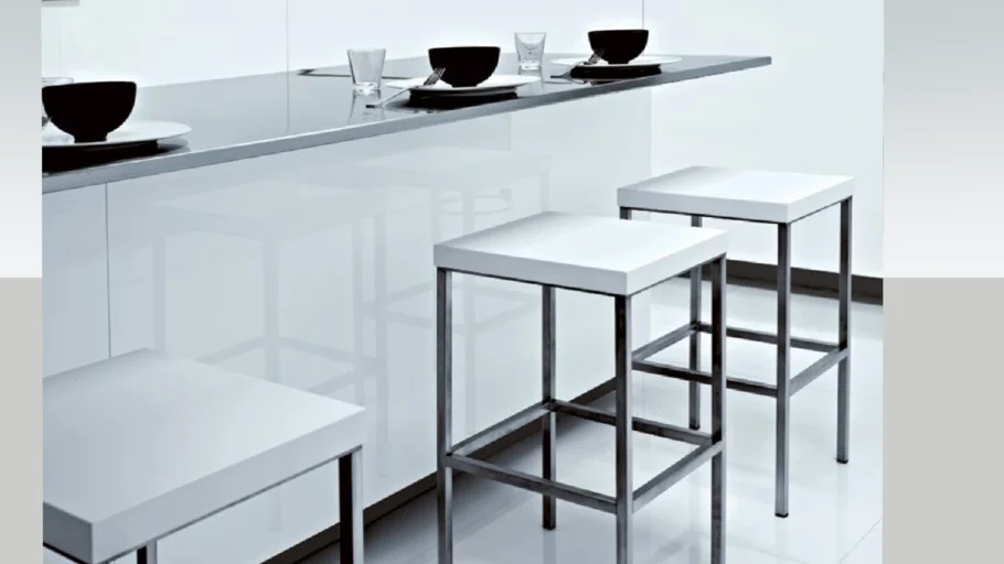 poliform: Block chairs bar stool | 3D Warehouse