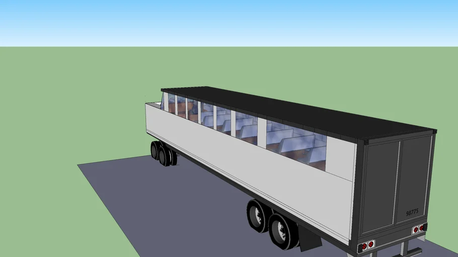 custom bus | 3D Warehouse